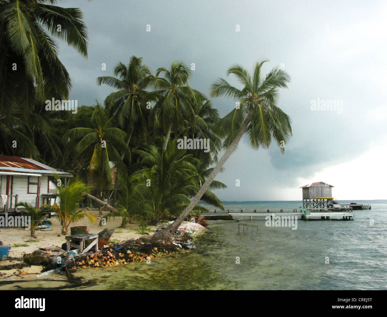 Belize south water caye hi-res stock photography and images - Alamy