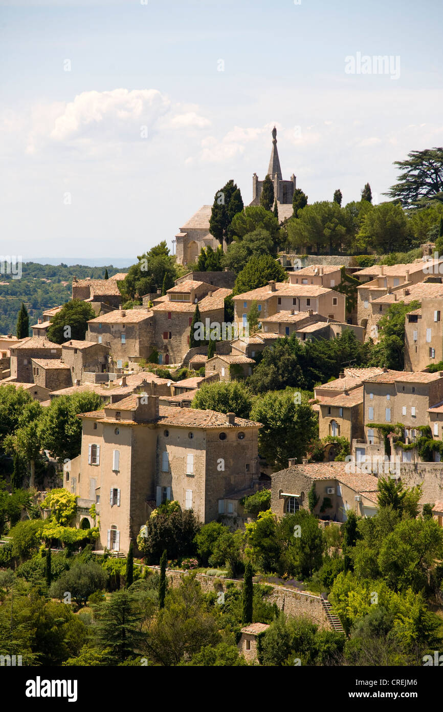The Village of Bonnieux. Provence France Stock Photo - Alamy