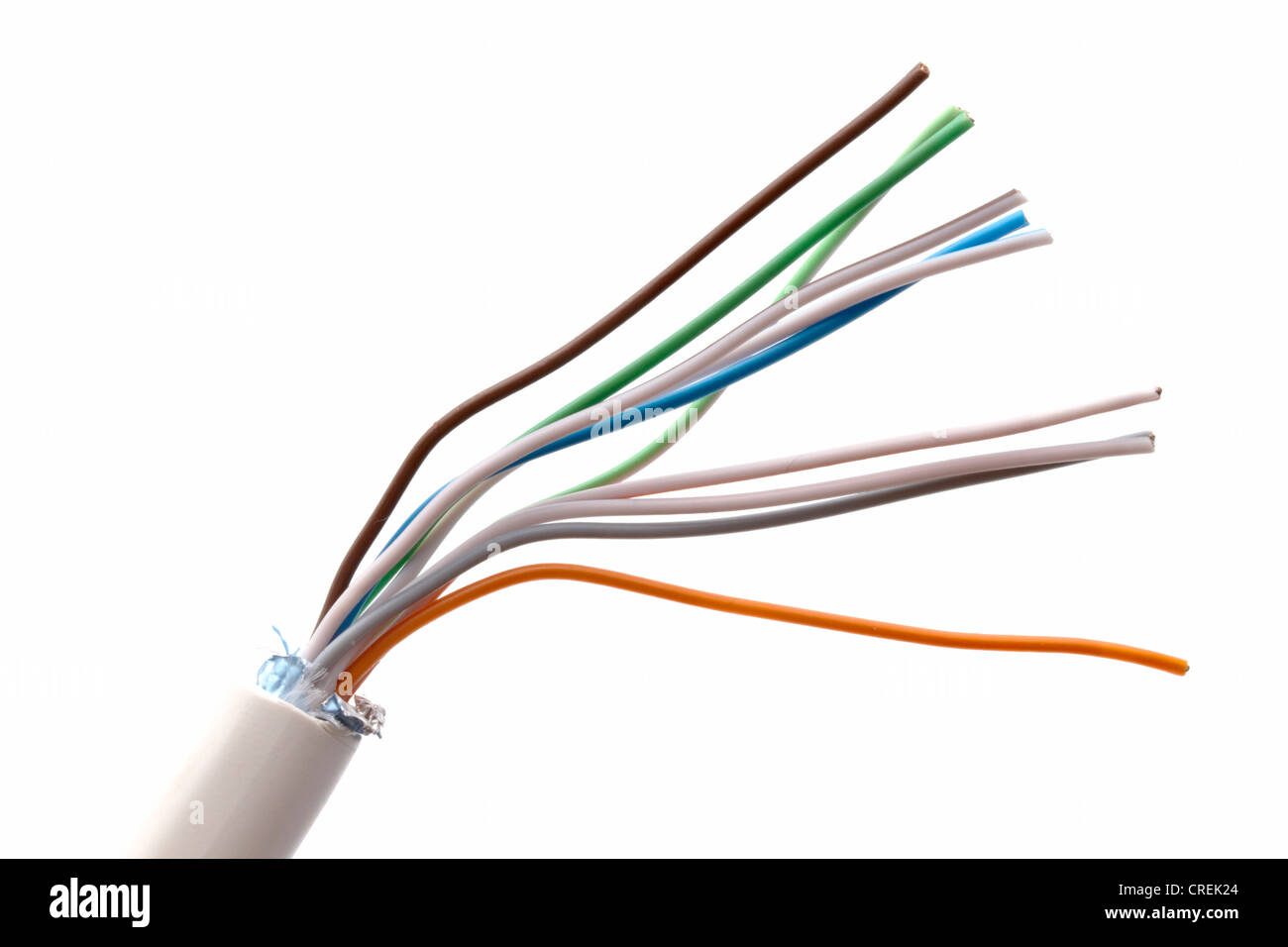 Closeup power cable on hi-res stock photography and images - Alamy