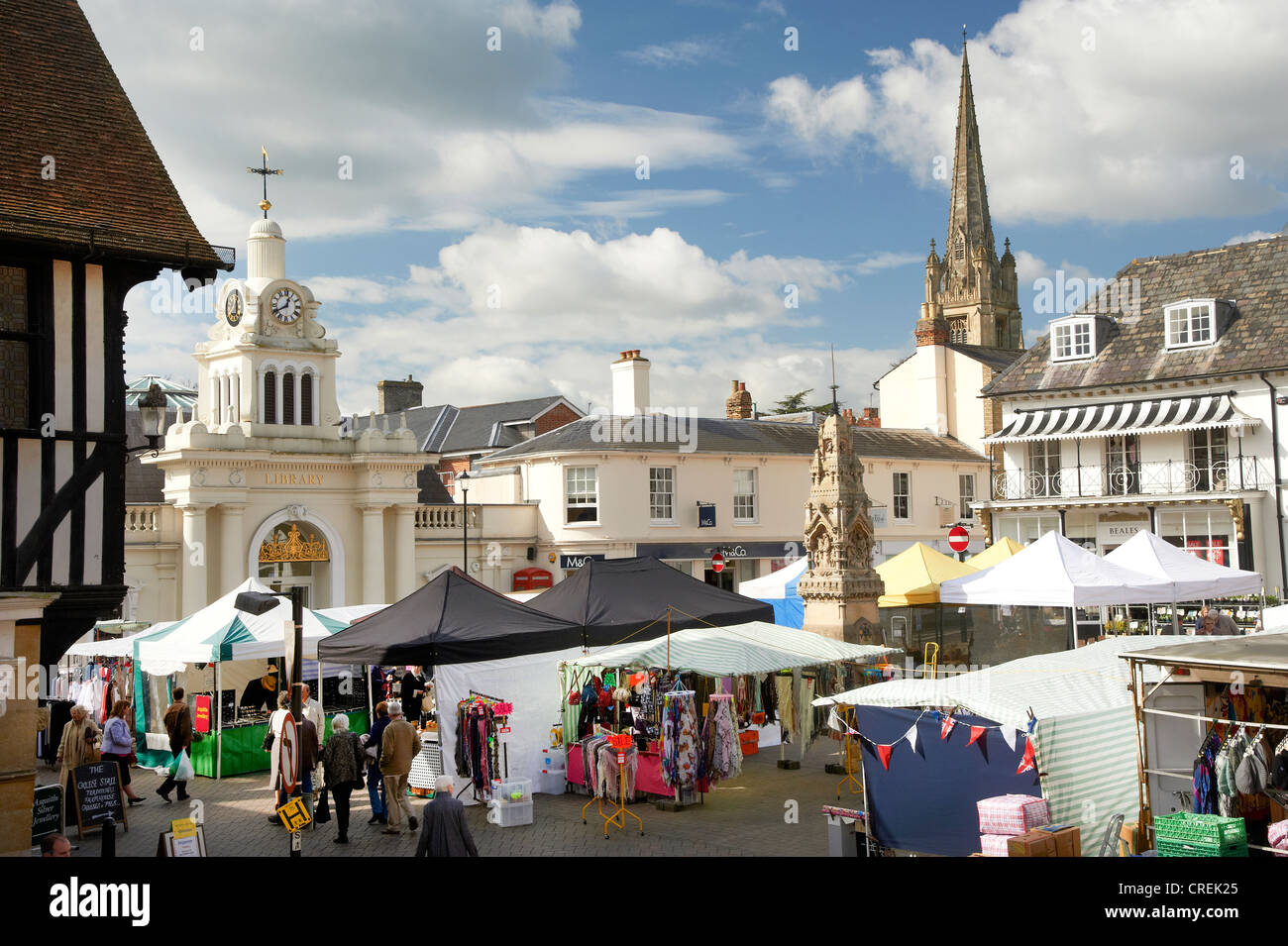 Old english market town monuments hi-res stock photography and images ...