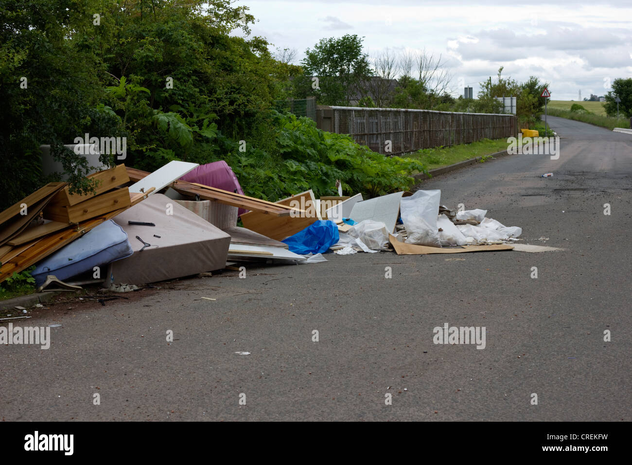 Fly tipping scotland hi-res stock photography and images - Alamy