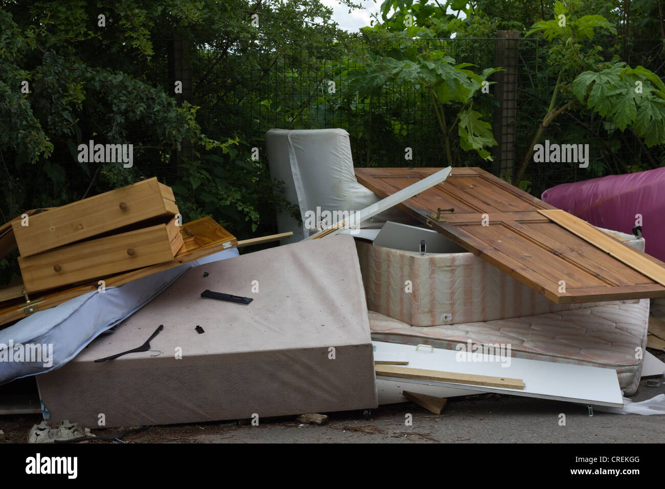 Fly tipping scotland hi-res stock photography and images - Alamy