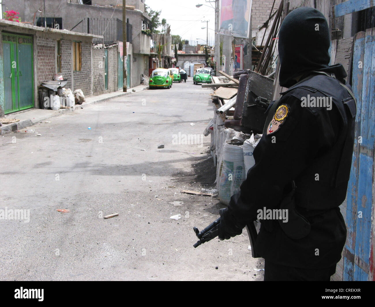 police crackdown in Mexico City, Mexico, Mexiko Stadt Stock Photo - Alamy
