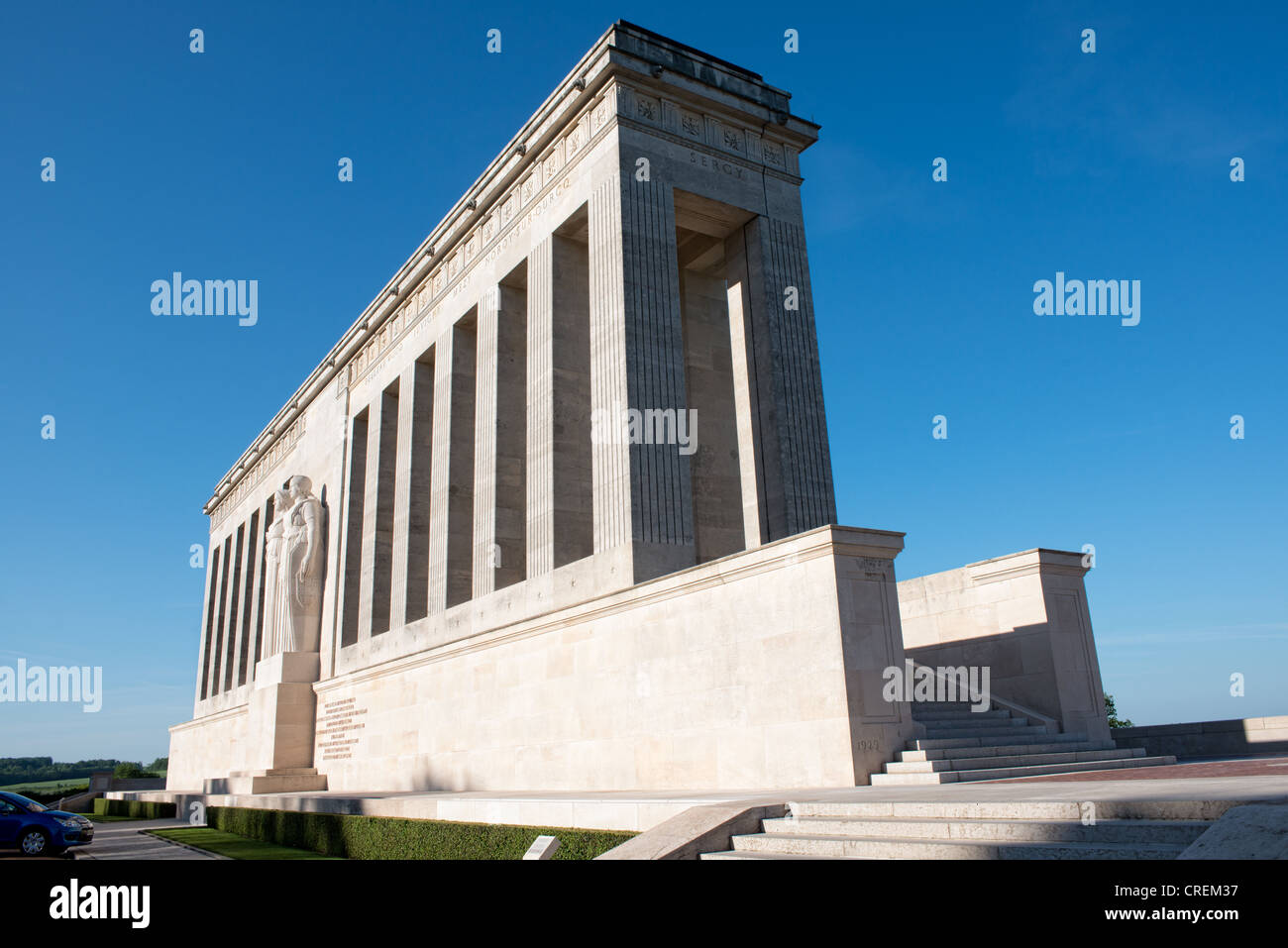 The American war memorial at Château-Thierry, Aisne, France Stock Photo ...
