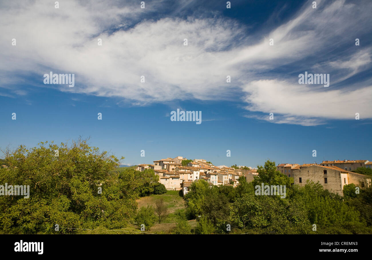 Perched Hilltop Village of Carcès, Var Département, Provence, France ...
