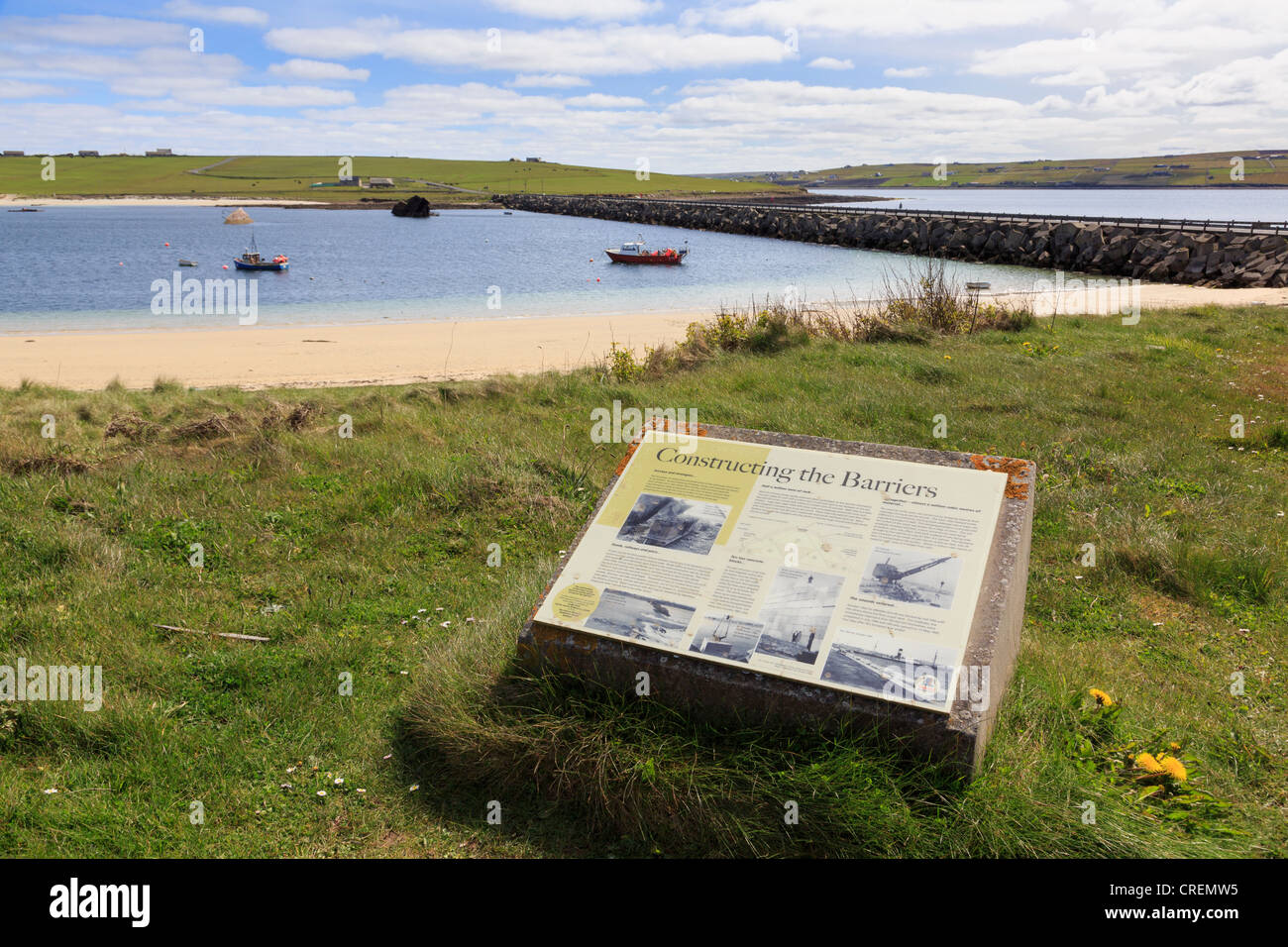 Churchill barriers orkney hi-res stock photography and images - Alamy
