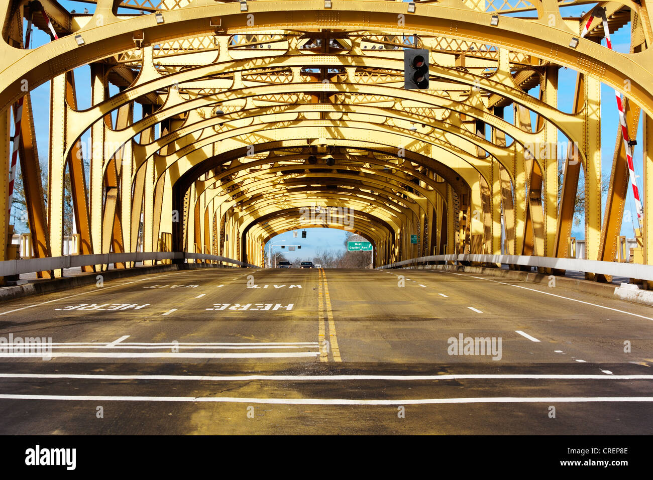 Gold Bridge Sacramento High Resolution Stock Photography and Images - Alamy