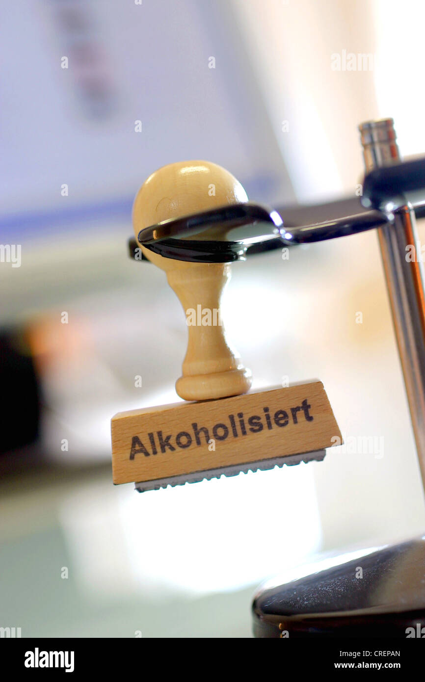 Alcohol stamp hi-res stock photography and images - Alamy