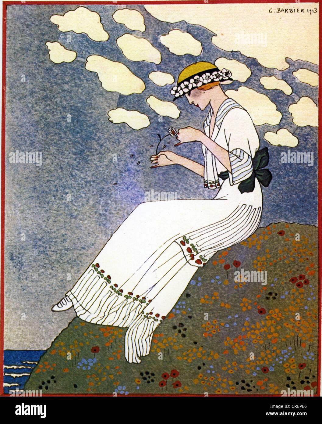 JEANNE PAQUIN (1869-1936) French fashion designer - a 1913 design ...