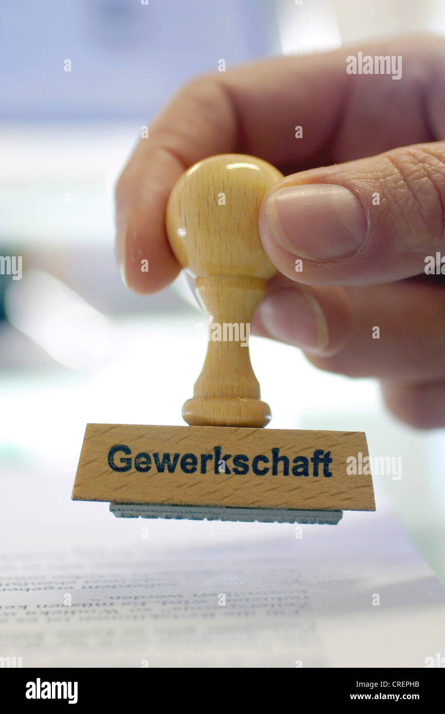 Gewerkschaft hi-res stock photography and images - Alamy