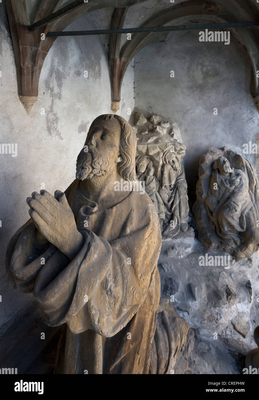 Orante, or female praying figure hi-res stock photography and images ...