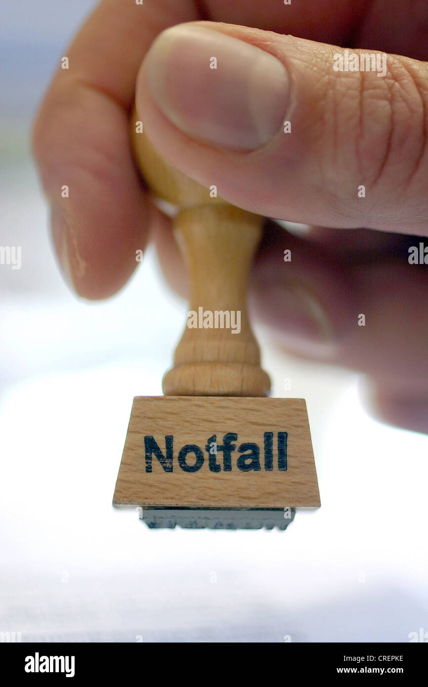 Notfall notfall hi-res stock photography and images - Alamy
