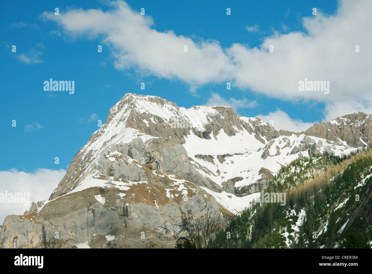 Stunning mountain landscape below a beautiful sky Stock Photo - Alamy