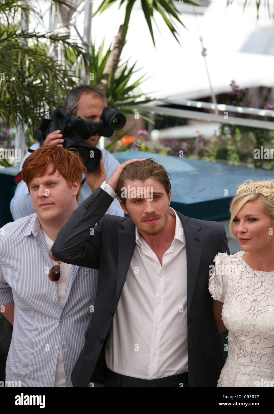 Danny Morgan, Garret Hedlund, Kirsten Dunst, at the On The Road ...