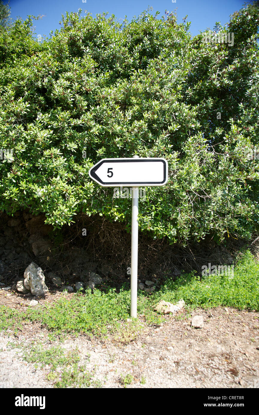 white and black direction arrow sign Stock Photo - Alamy