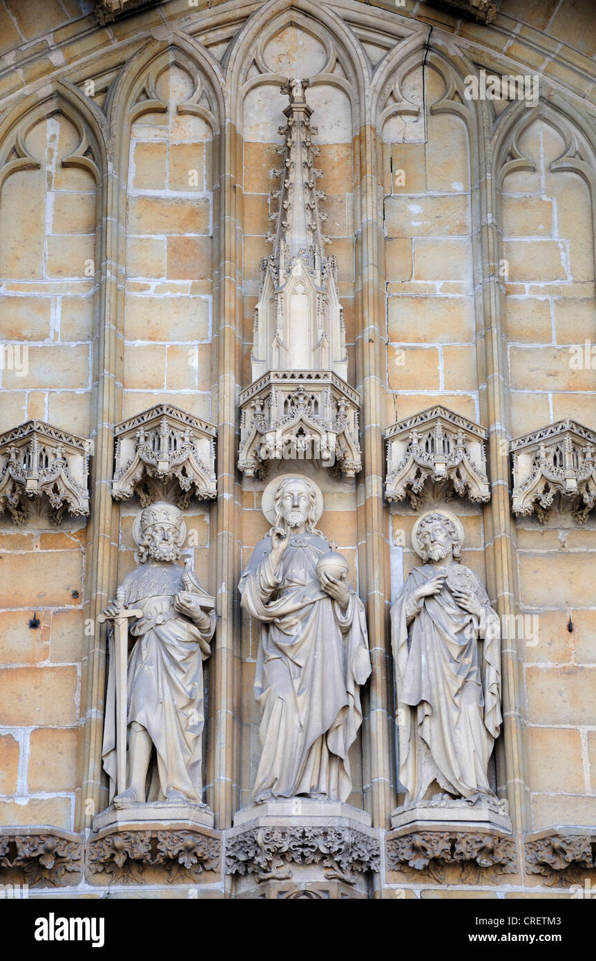 Ghent / Gent, Belgium. Sint Baafskathedraal / Cathedral of St Baarf ...