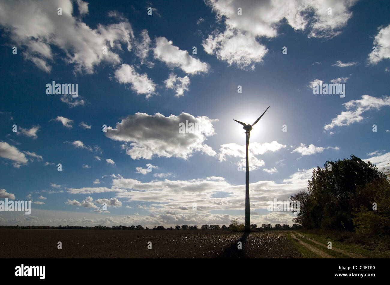 wind wheel, Germany Stock Photo - Alamy