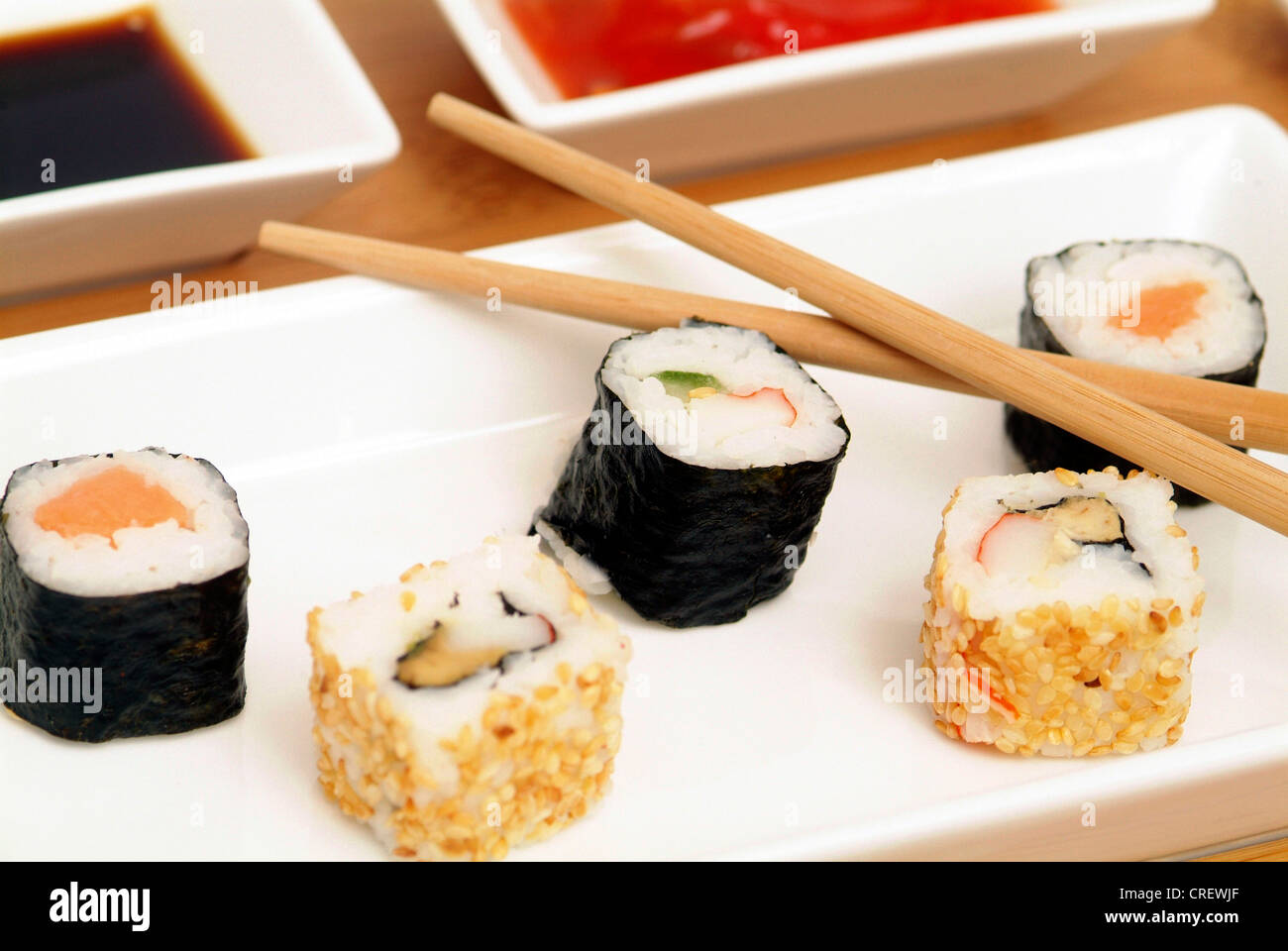 Closeups sushi hi-res stock photography and images - Alamy