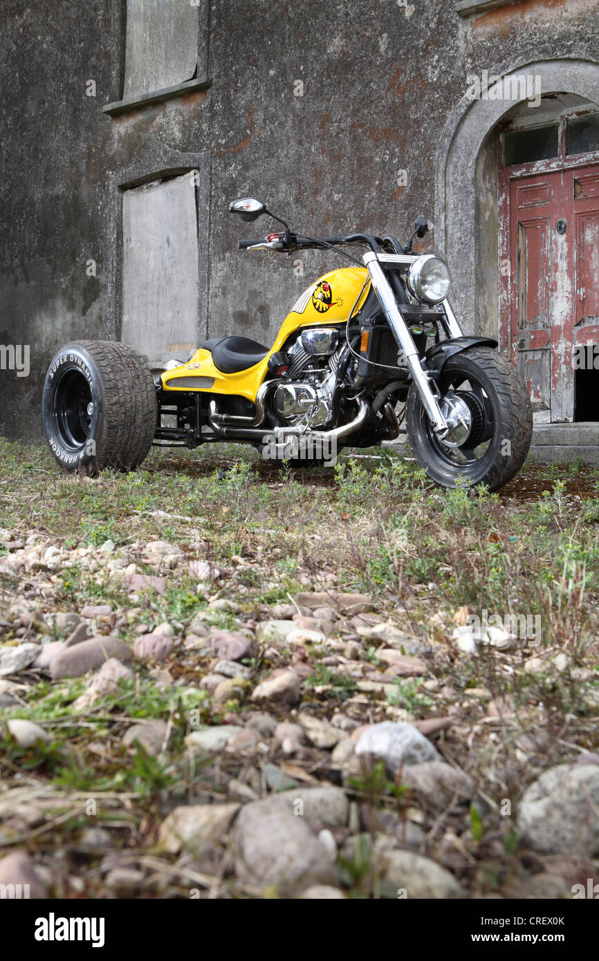 Custom Built Honda based trike Stock Photo - Alamy