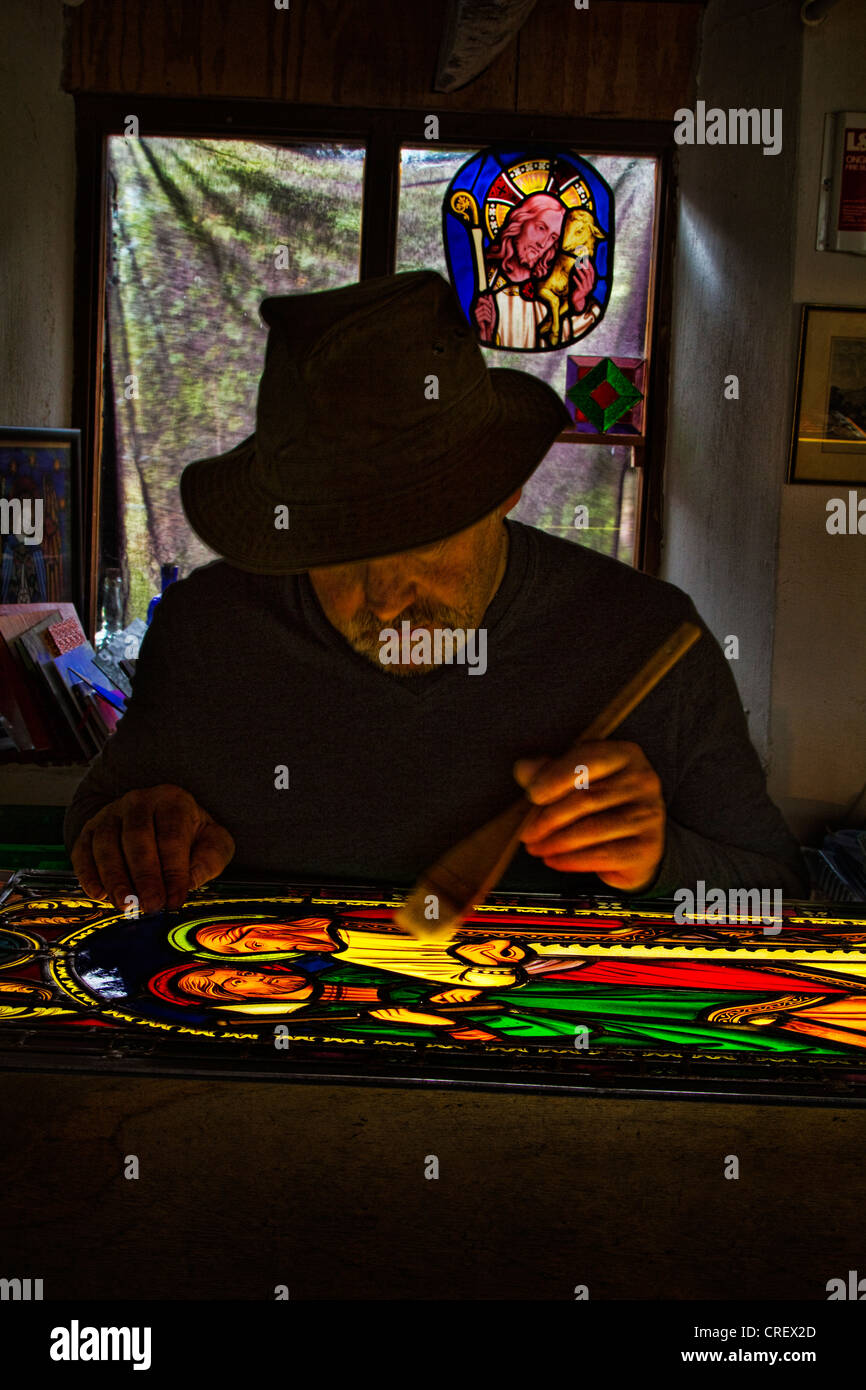 Stained Glass Maker High Resolution Stock Photography and Images - Alamy