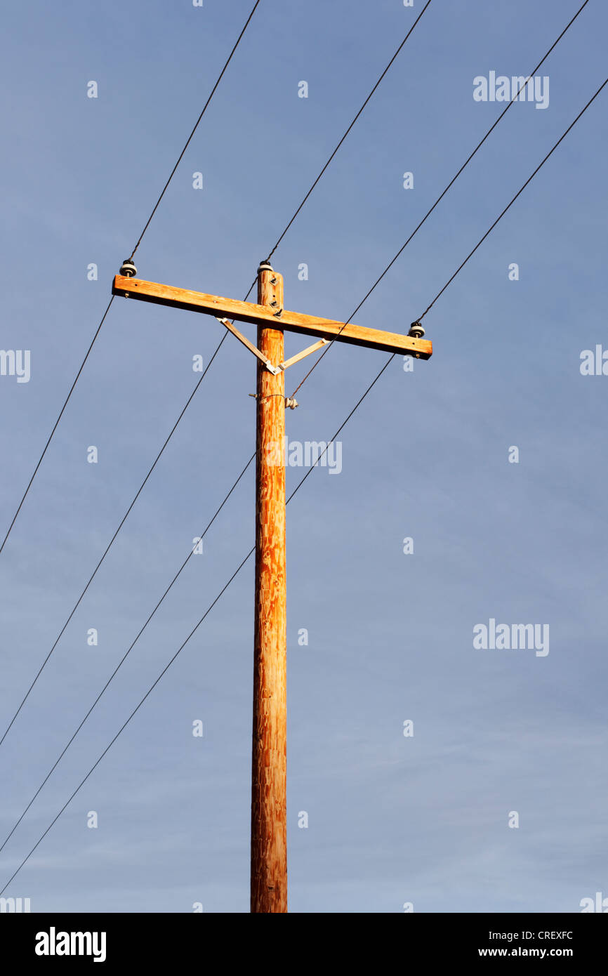 Rural electricity power transmission line hi-res stock photography and ...