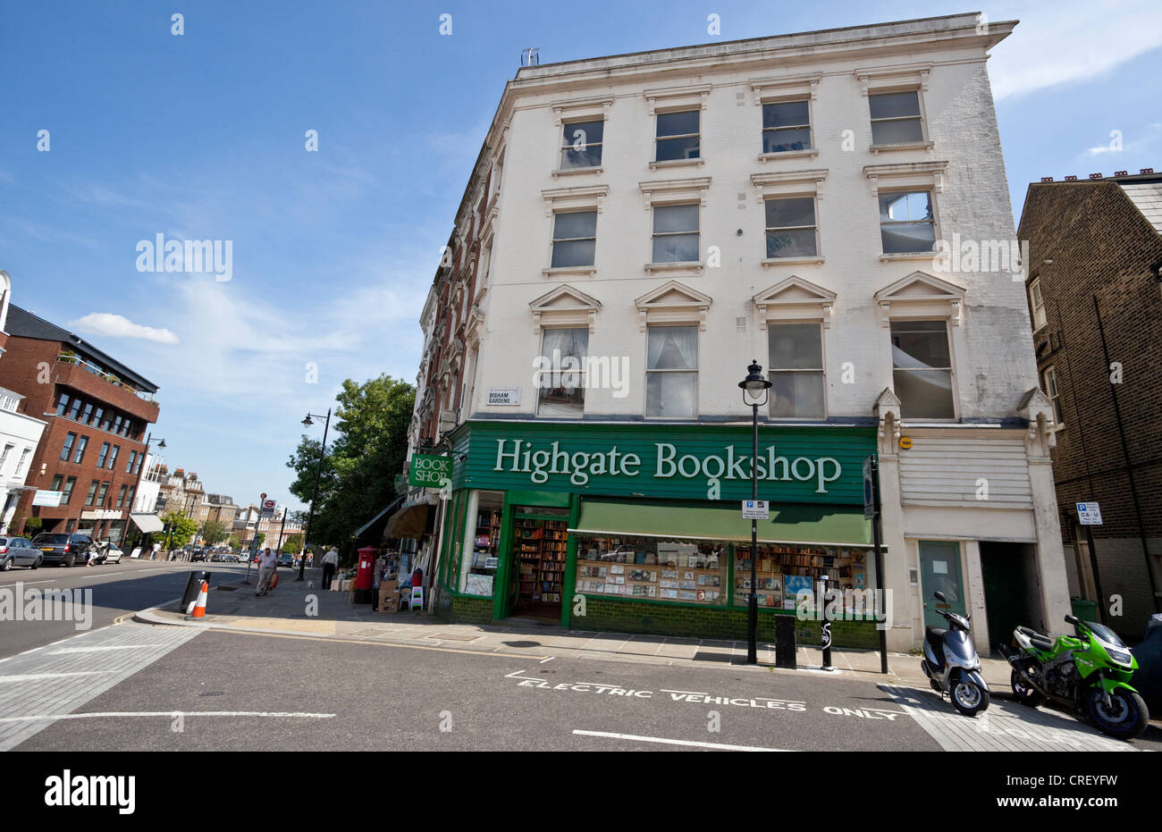 Highgate Bookshop and building, Highgate High Street, London, N6 ...