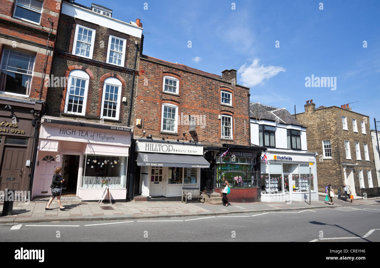 Highgate georgian architecture hi-res stock photography and images - Alamy