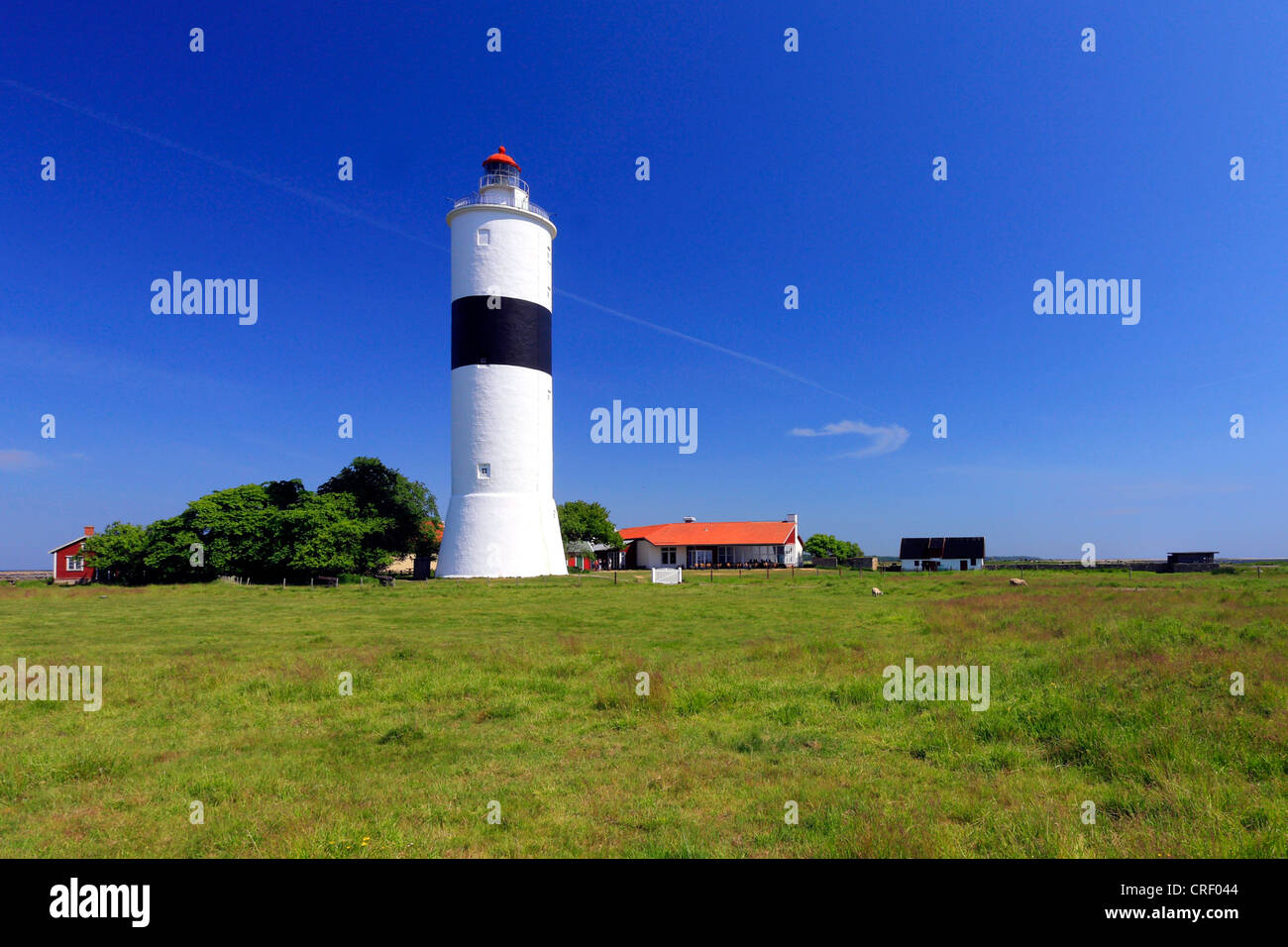 the lighthouse Lange Jan of Ottenby, Sweden, Oeland, Ottenby Stock ...