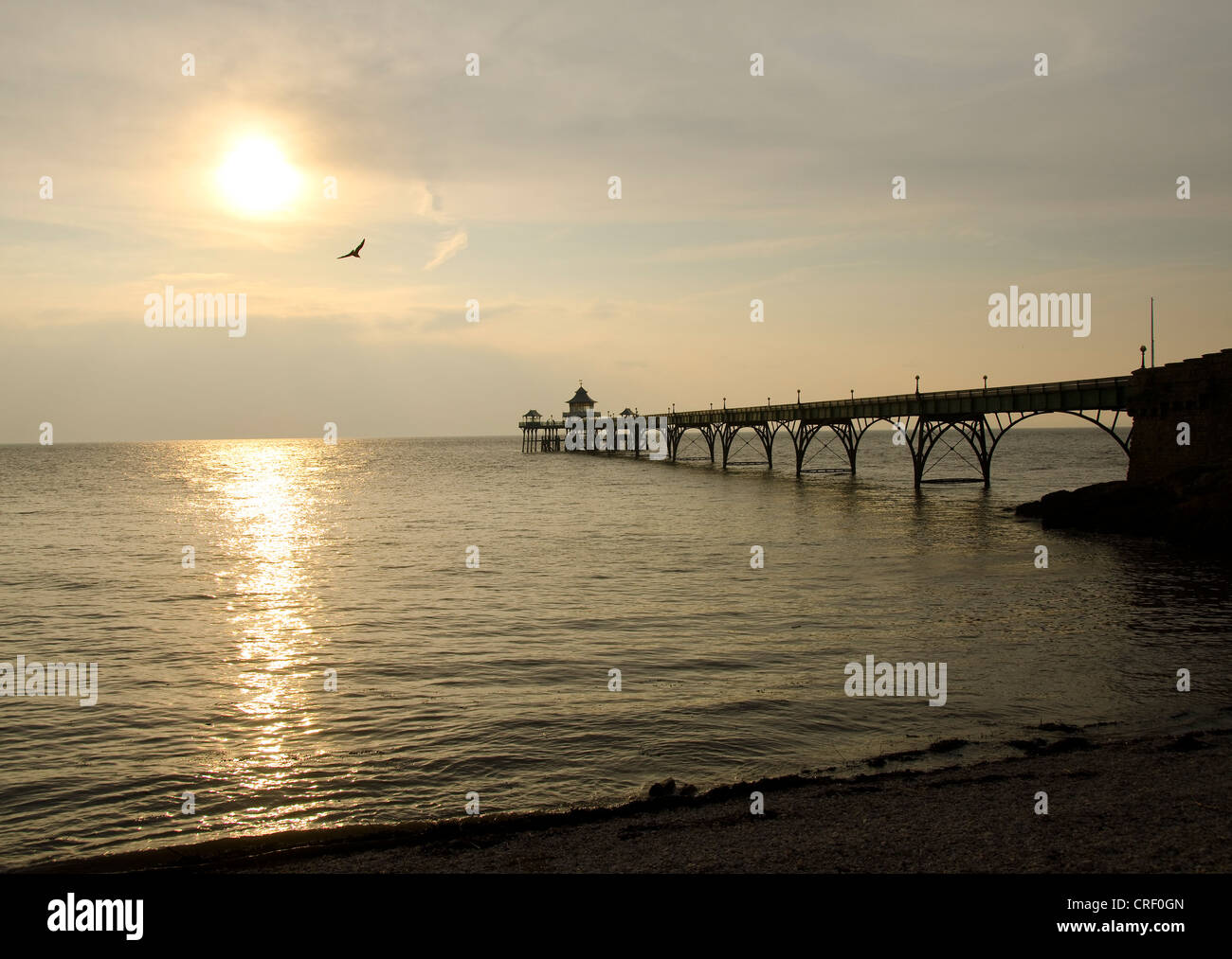 Historic Clevedon Pier, Clevedon, Somerset, United Kingdom, Europe ...