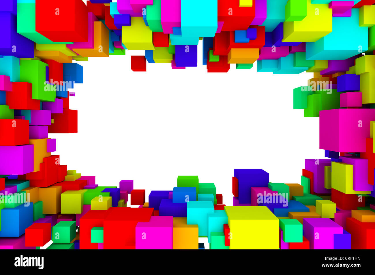 3d boxes hi-res stock photography and images - Alamy