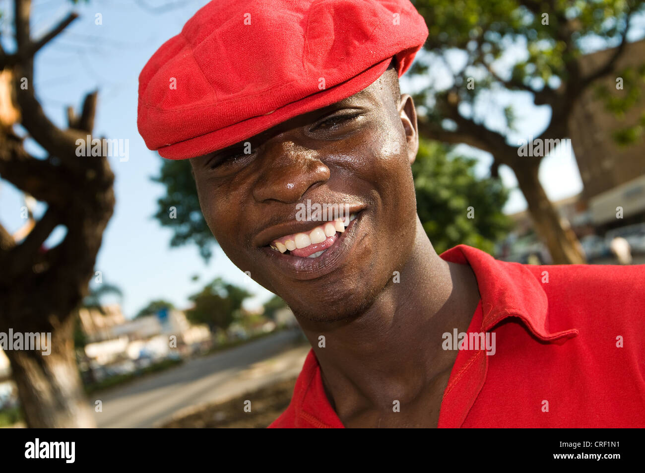 Zambia street scene hi-res stock photography and images - Alamy