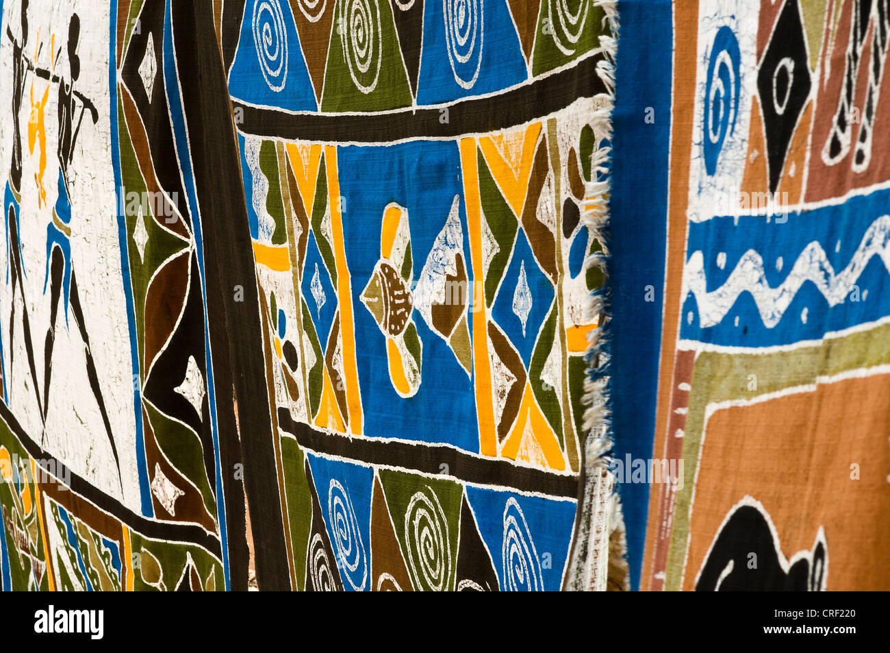 textiles, cultural centre lusaka, zambia Stock Photo - Alamy