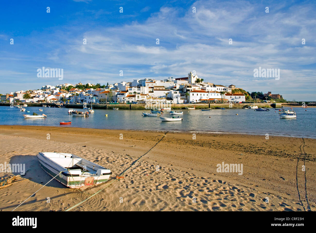 view onto Ferragudo, Portugal, Algarve Stock Photo - Alamy