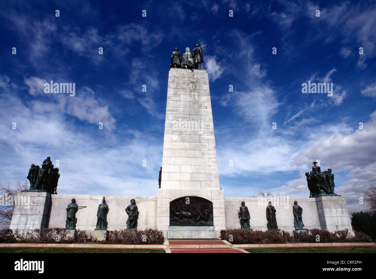 Salt Lake City Utah USA This Is The Place Monument Stock Photo - Alamy