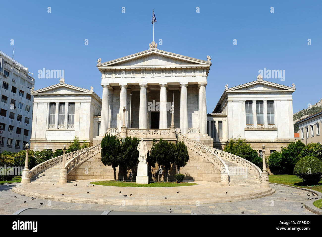 Greek National Library Athens Greece trilogy theophil hansen ...