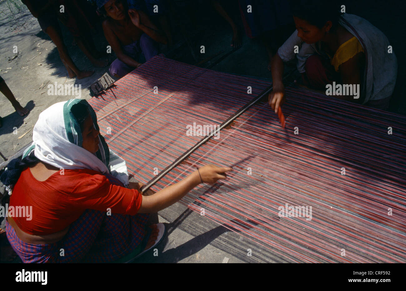 Woman Weaving Assam India High Resolution Stock Photography and Images ...