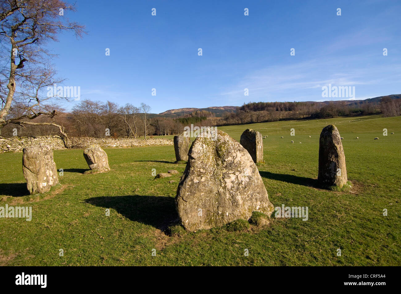 Prehistoric rock perthshire hi-res stock photography and images - Alamy
