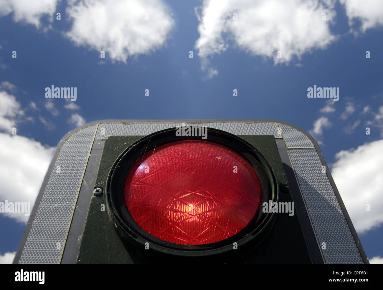 Warning Sign Lights Rail High Resolution Stock Photography and Images ...