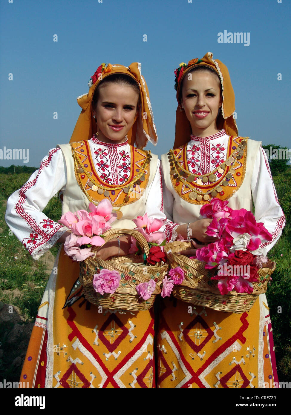 rose pickers at the Rose Festival of Karlovo, Bulgaria Stock Photo - Alamy