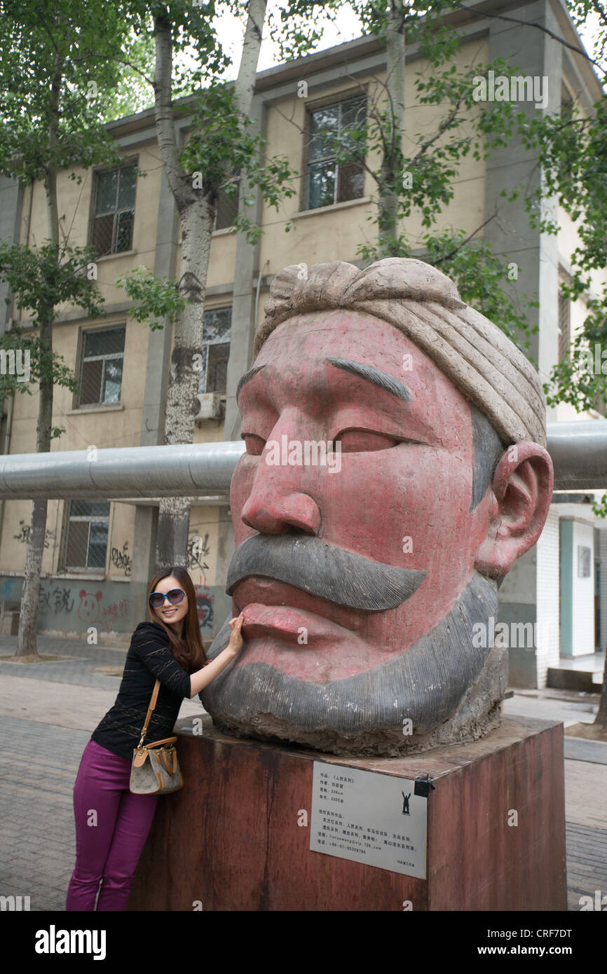 798 Art District, in Beijing, China Stock Photo - Alamy