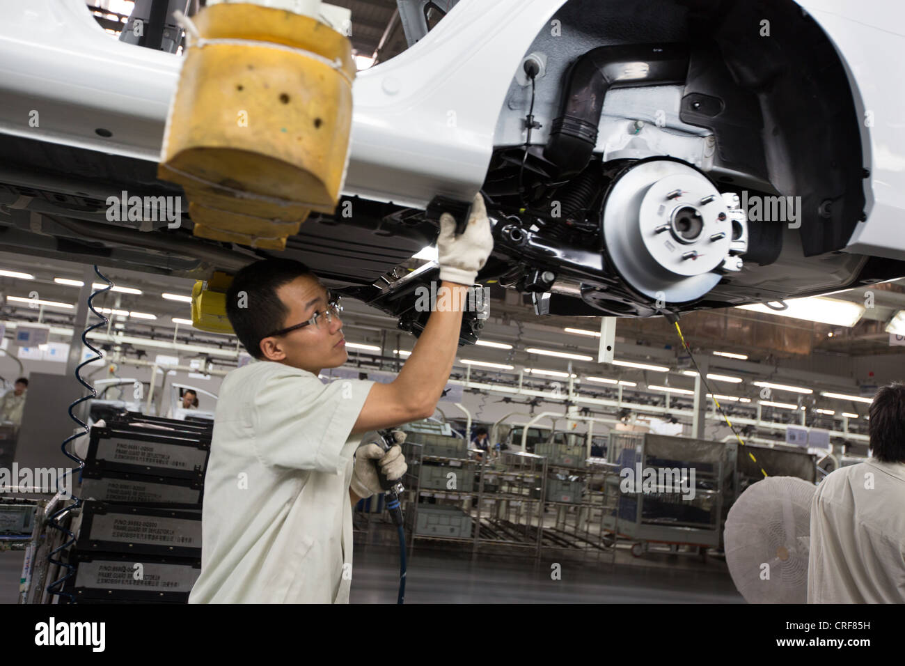 Beijing Hyundai No.1 car production plant, in Beijing, China Stock ...
