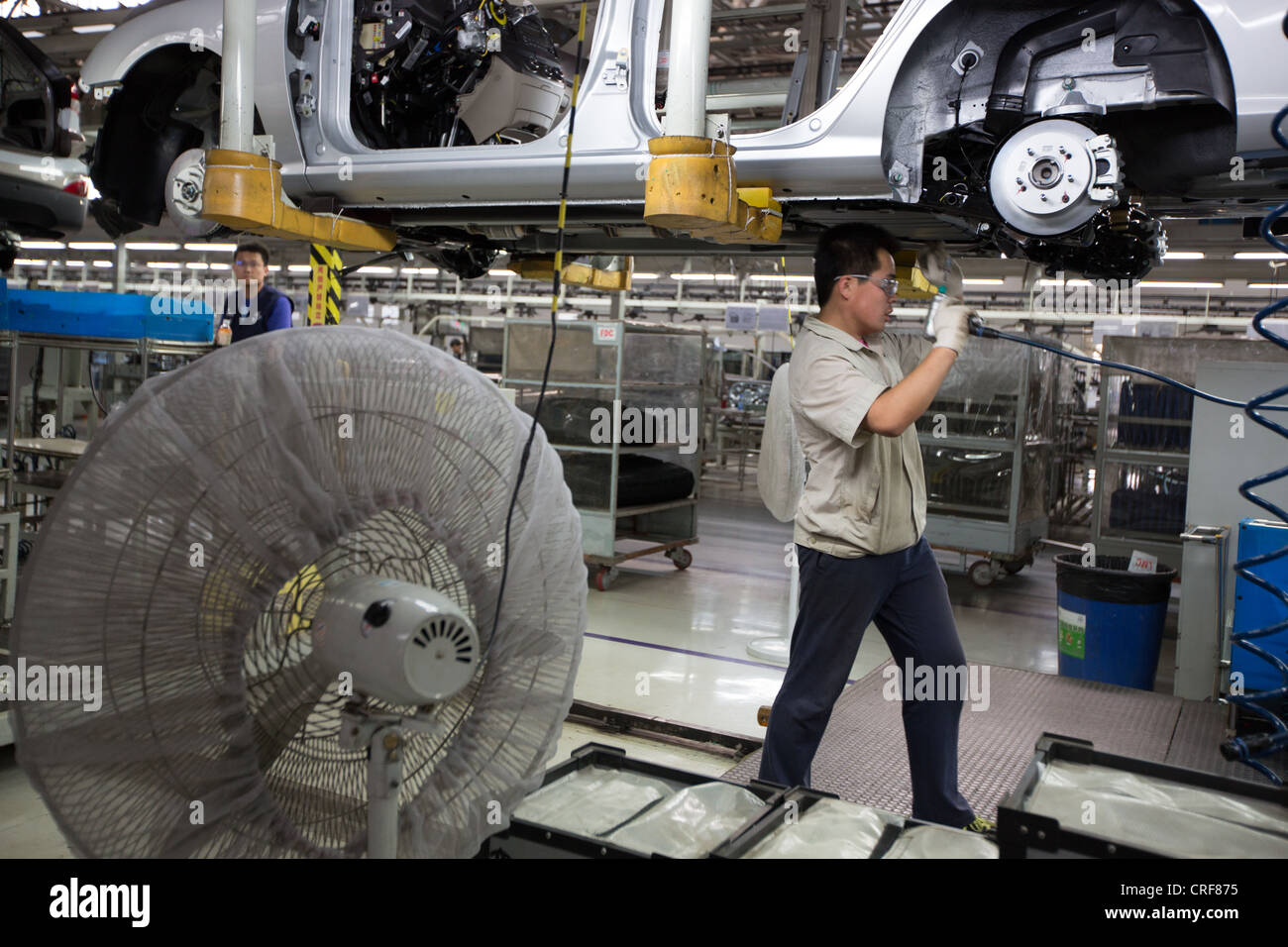 Beijing Hyundai No.1 car production plant, in Beijing, China Stock ...