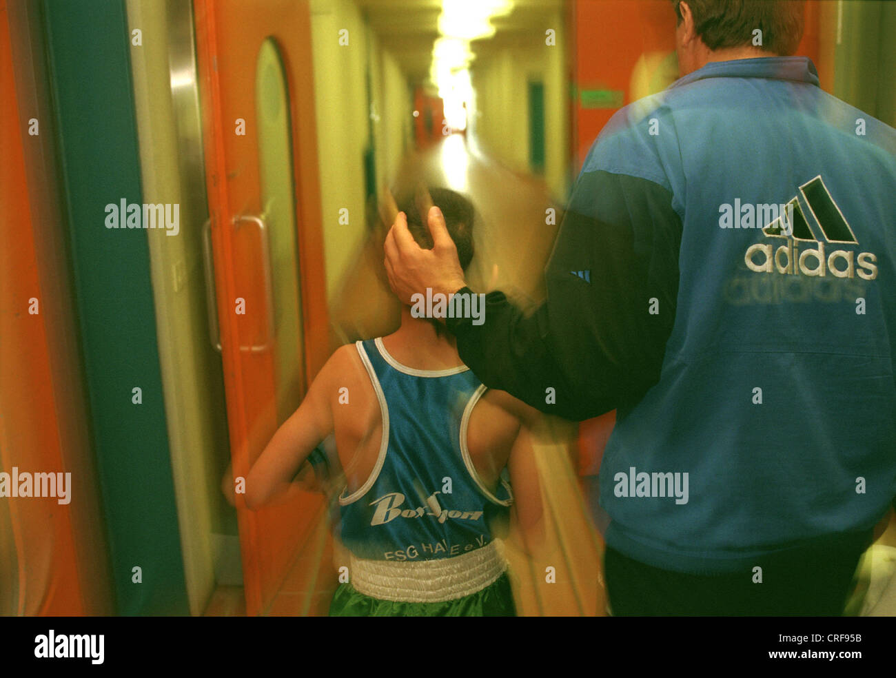 Before Boxing Match, Halle, Germany Stock Photo - Alamy