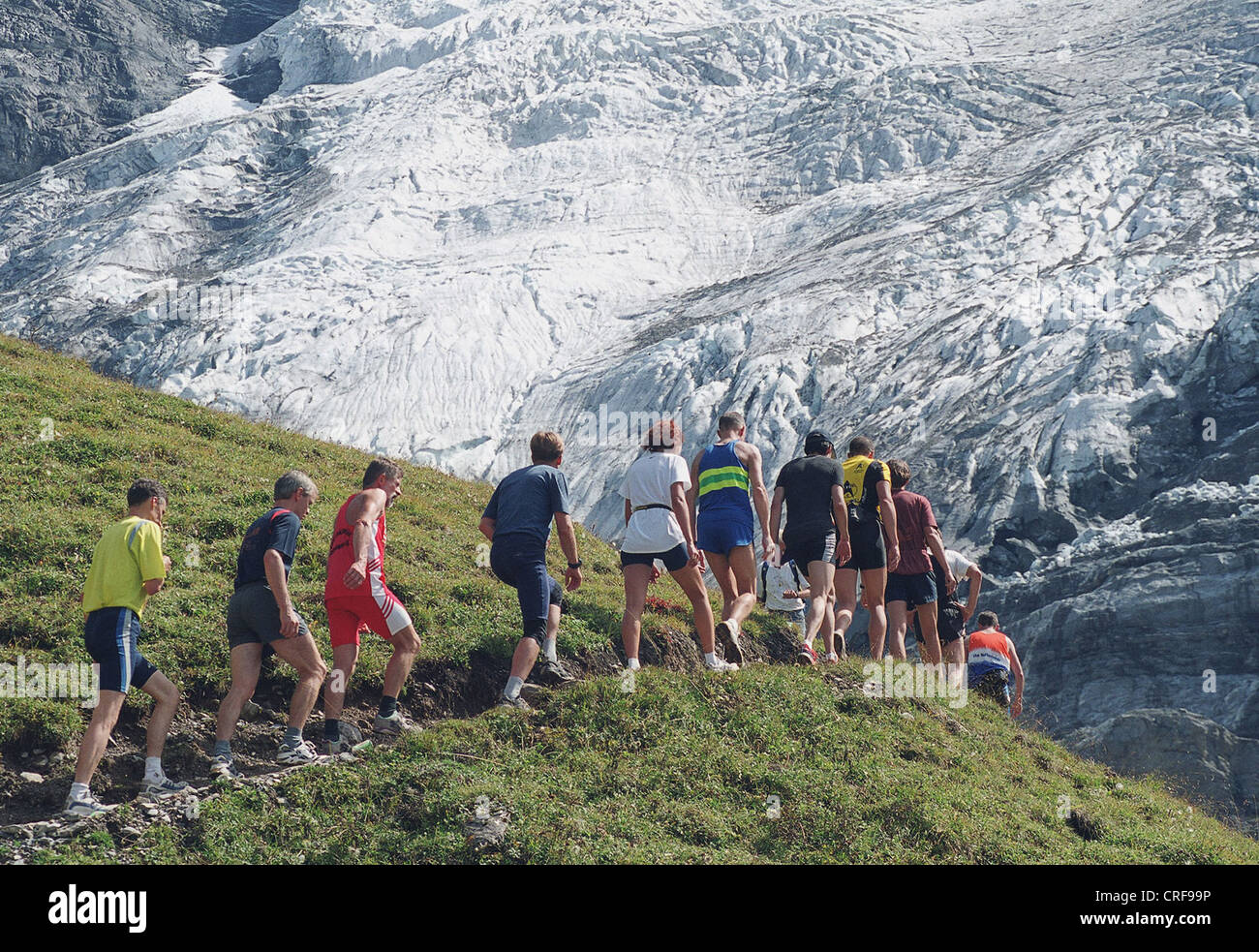 Jungfrau Marathon in the Swiss Alps Stock Photo - Alamy