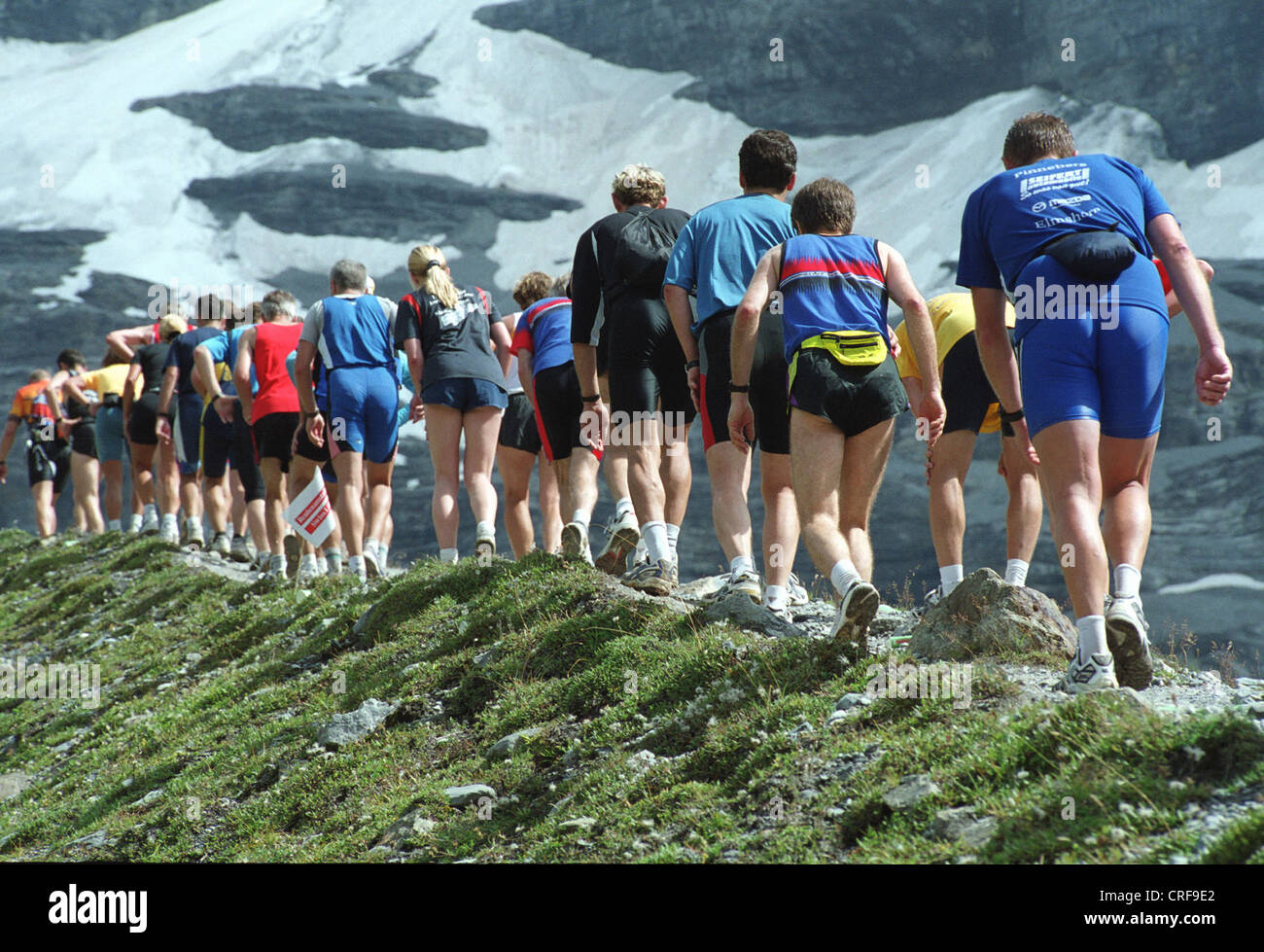 Jungfrau Marathon in the Swiss Alps Stock Photo - Alamy