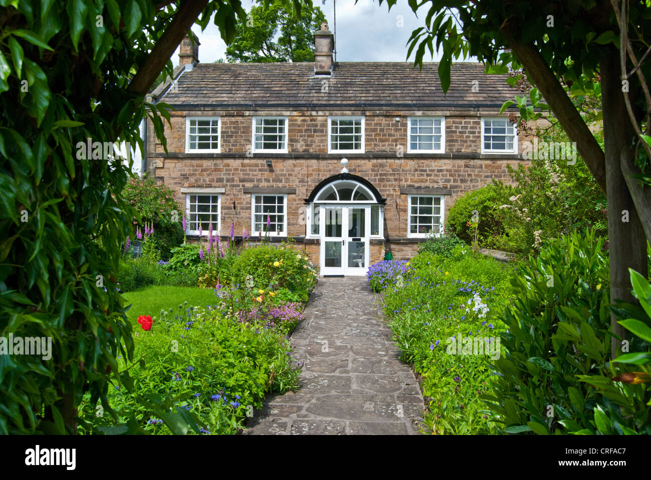 Lumford House, Bakewell, Derbyshire, home to Richard Arkwright Junior ...