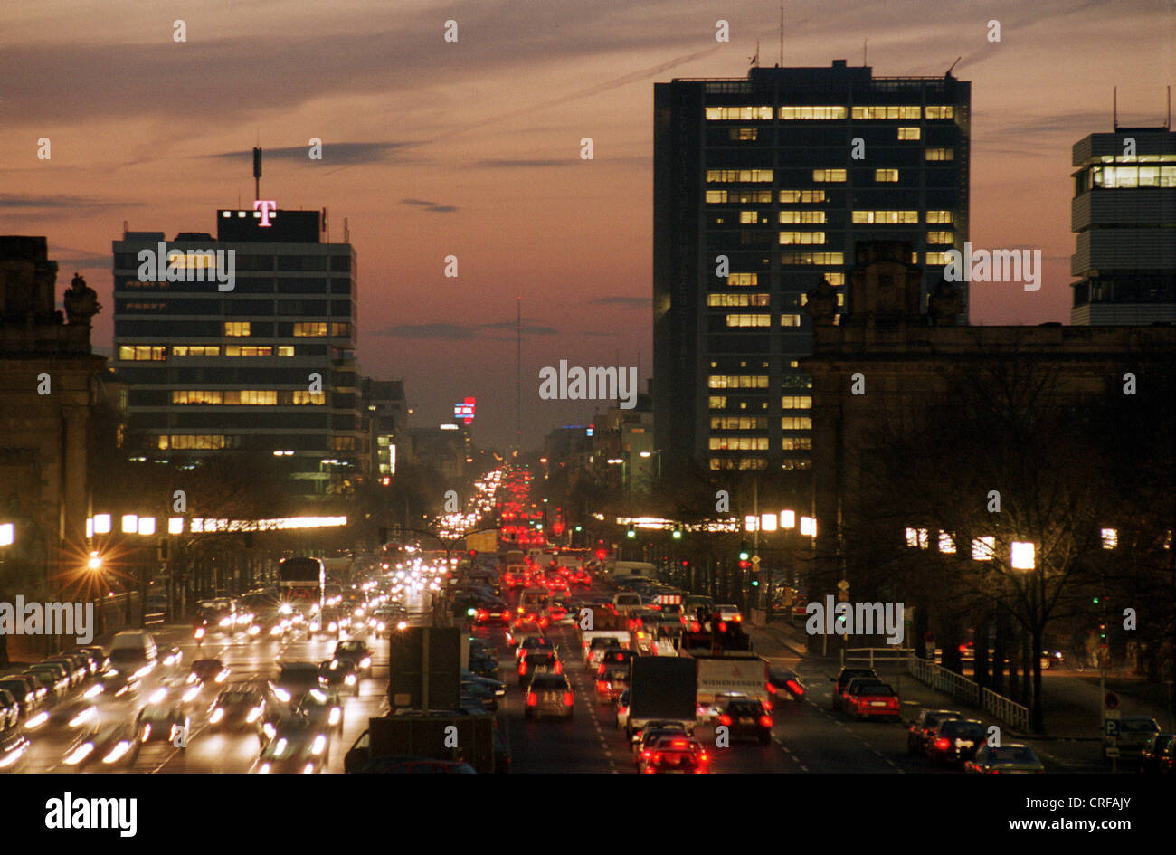 Berlin germany traffic congestion in hi-res stock photography and ...