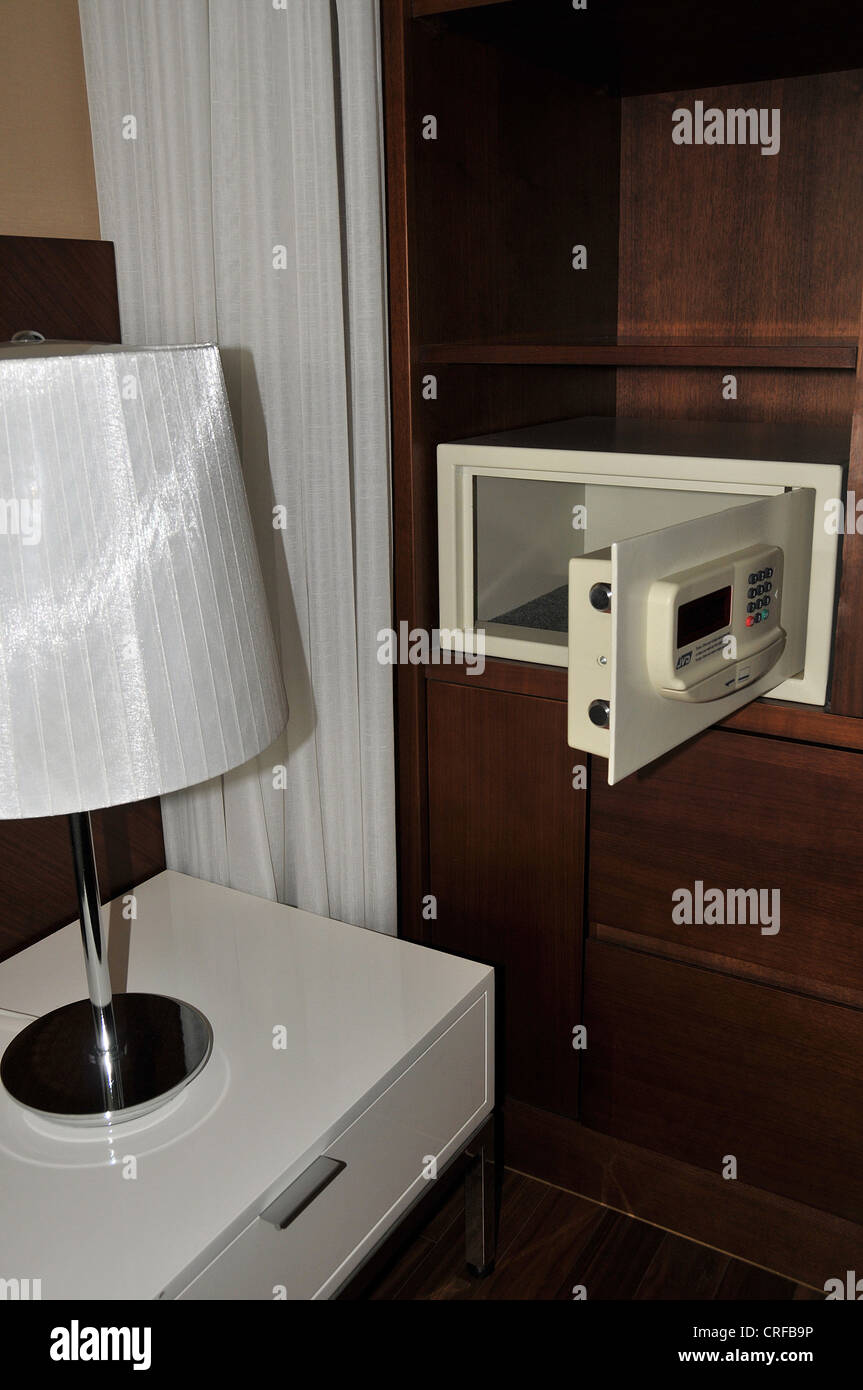 safety box in hotel room, Seoul, South Korea, Asia Stock Photo - Alamy