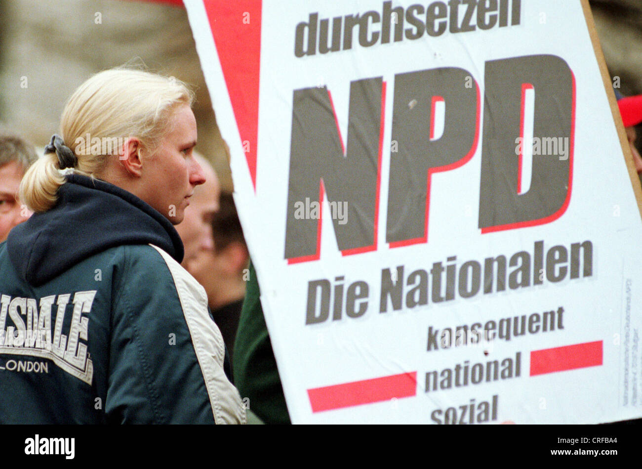 Npd poster germany hi-res stock photography and images - Alamy