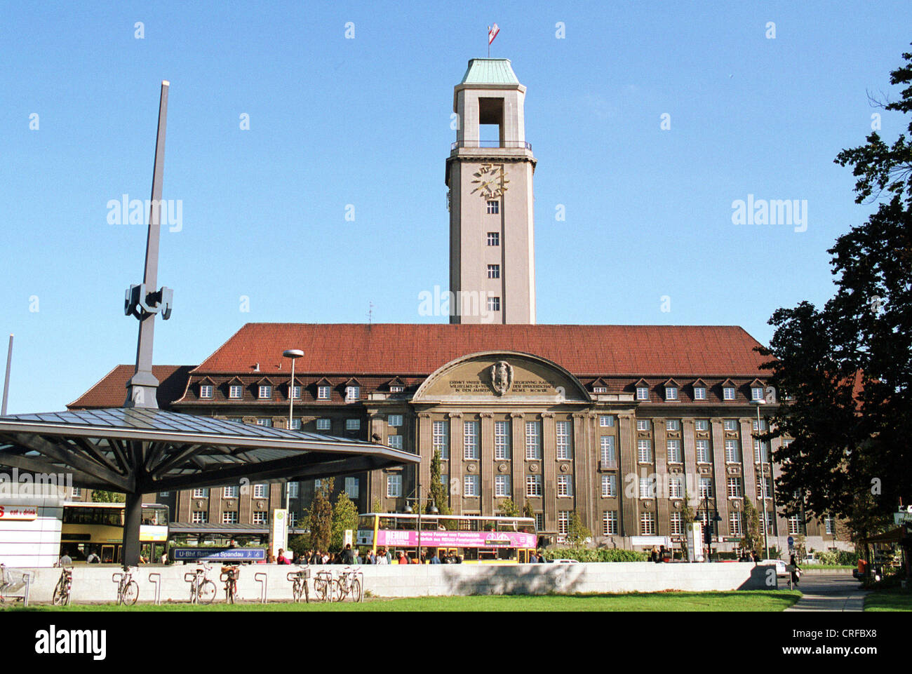 Berlin, Germany, Rathaus Spandau Stock Photo - Alamy